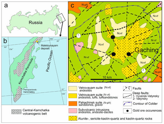 Au-Ag-Se-Te-S Mineralization in the Maletoyvayam High-Sulfidation ...