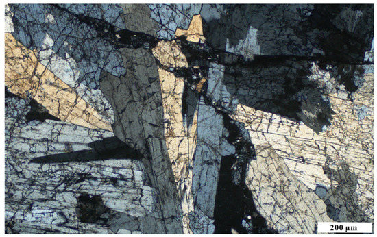 Unique Interstitial Textures within Coarse-Grained Jadeitite from ...