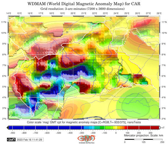 Coherence of Bangui Magnetic Anomaly with Topographic and Gravity ...