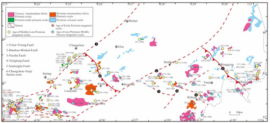 Closure of the Eastern Paleo-Asian Ocean: Evidence from Permian–Triassic Volcanic Rocks in the ...