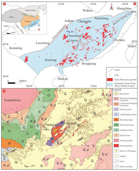 Geochronology and Petrogenesis of the Early Paleozoic Jilongjie ...