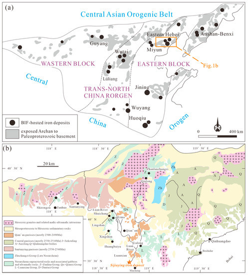 Chronolgy and Geochemistry of the Sijiaying Iron Deposit in Eastern ...