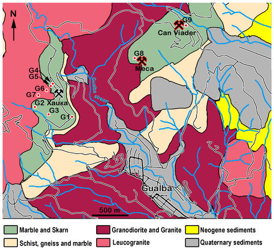 Supervised Machine Learning Algorithms to Discriminate Two Similar Marble Varieties, a Case Study