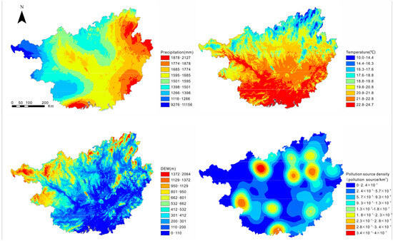 Temporal–Spatial Distributions and Influencing Factors of Heavy Metals As, Cd, Pb, and Zn in ...
