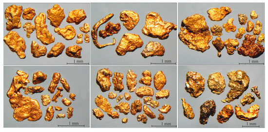 Native Gold and Unique Gold–Brannerite Nuggets from the Placer of the ...