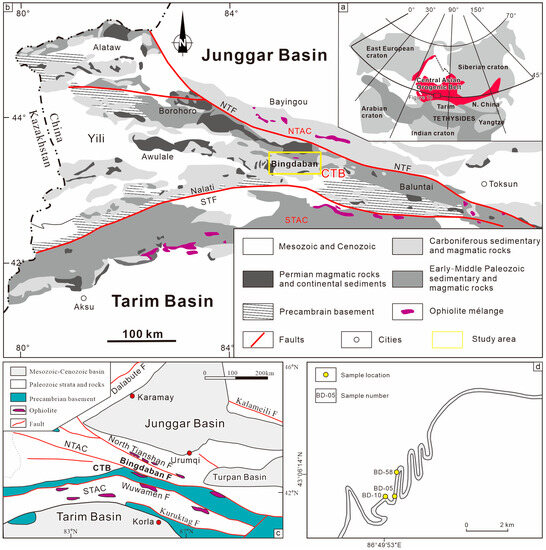 Clinopyroxene Compositions of E-MORB-Type Gabbro from Bingdaban ...
