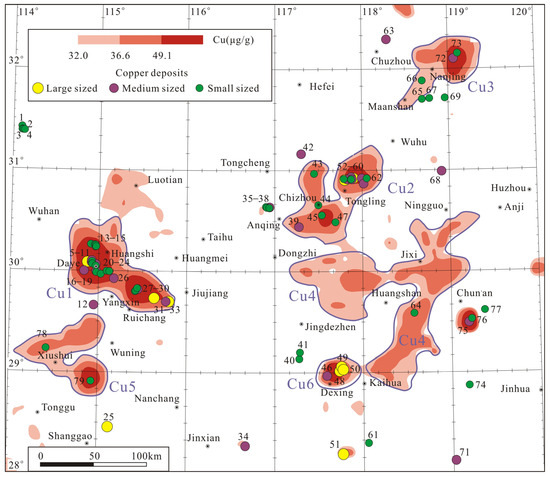 The Delineation of Copper Geochemical Blocks and the Identification of ...