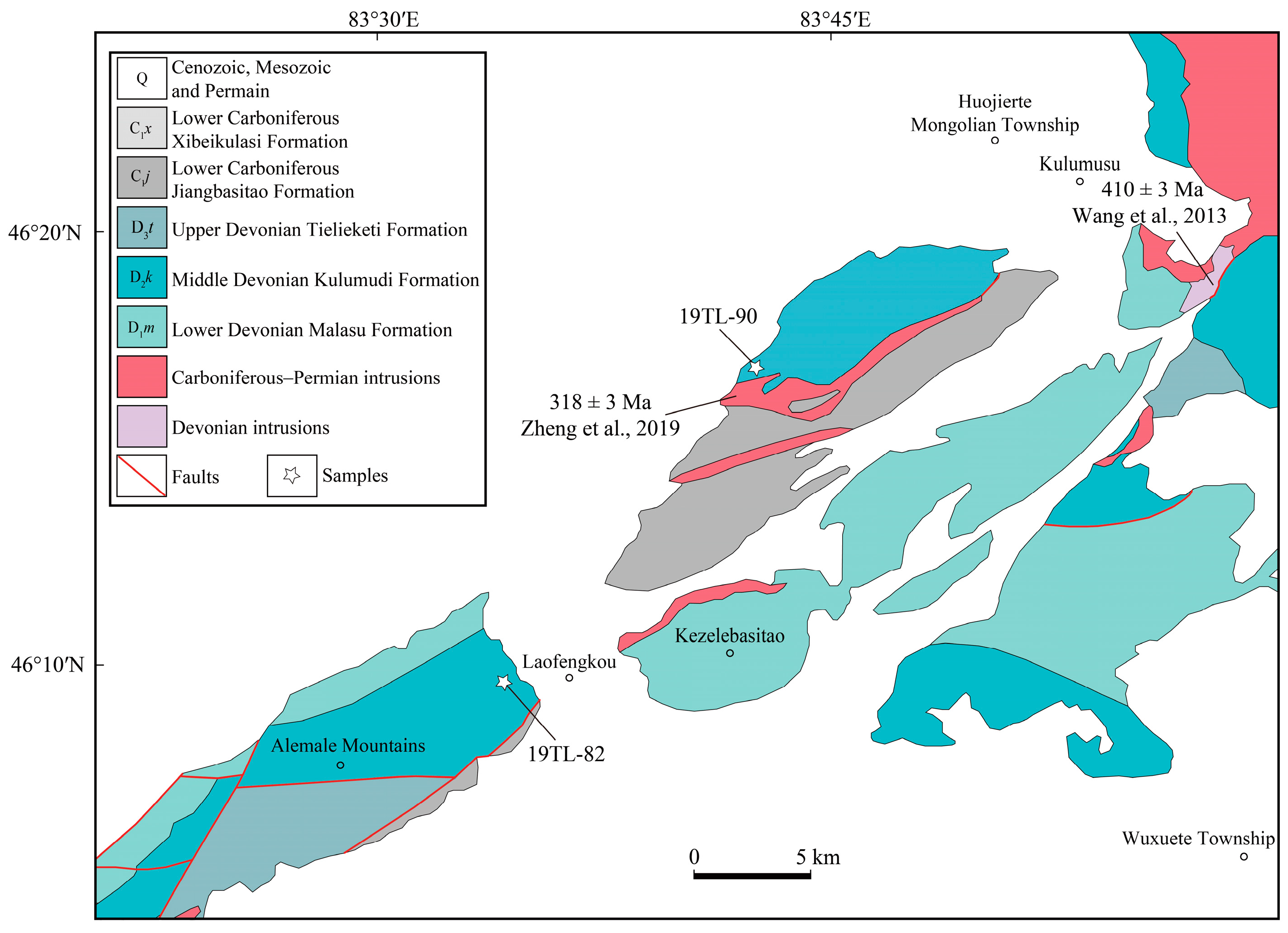 Zircon U-Pb-Hf Isotopes and Whole-Rock Geochemistry of the “Kulumudi ...