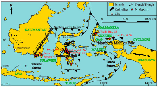 Ni(Co) Laterite Deposits of Southeast Asia: A Review and Perspective