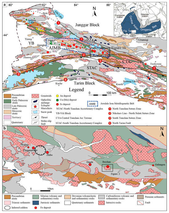 Genesis of the Beizhan Iron Deposit in Western Tianshan, China ...