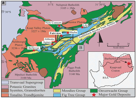 Probabilistic Modelling of Geologically Complex Veins of the Barberton ...