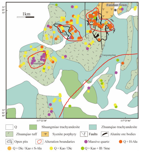 Mineralogy and a New Fertility Index of Alunite in the Fanshan Lithocap ...