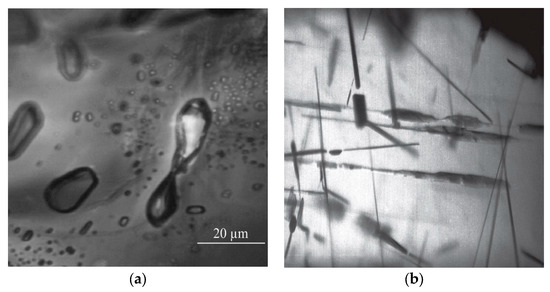 Shape Change of Mineral Inclusions in Diamond—The Result of Diffusion ...