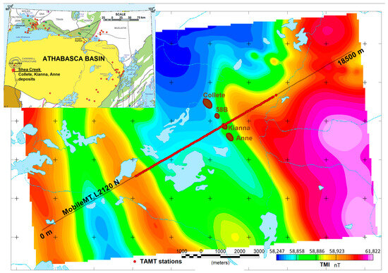 Airborne Natural Total Field Broadband Electromagnetics—Configurations ...