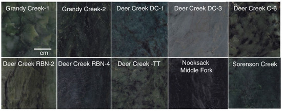 Nephrite Jade and Related Rocks from Western Washington State, USA: A ...