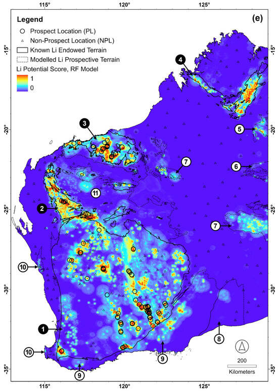 Transforming LCT Pegmatite Targeting Models into AI-Powered Predictive ...
