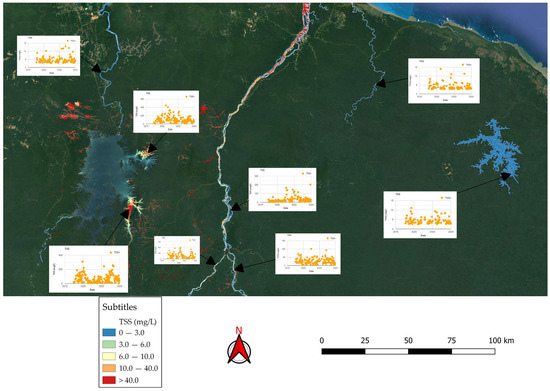 Spatiotemporal Analysis of Total Suspended Solids in Water Bodies and ...