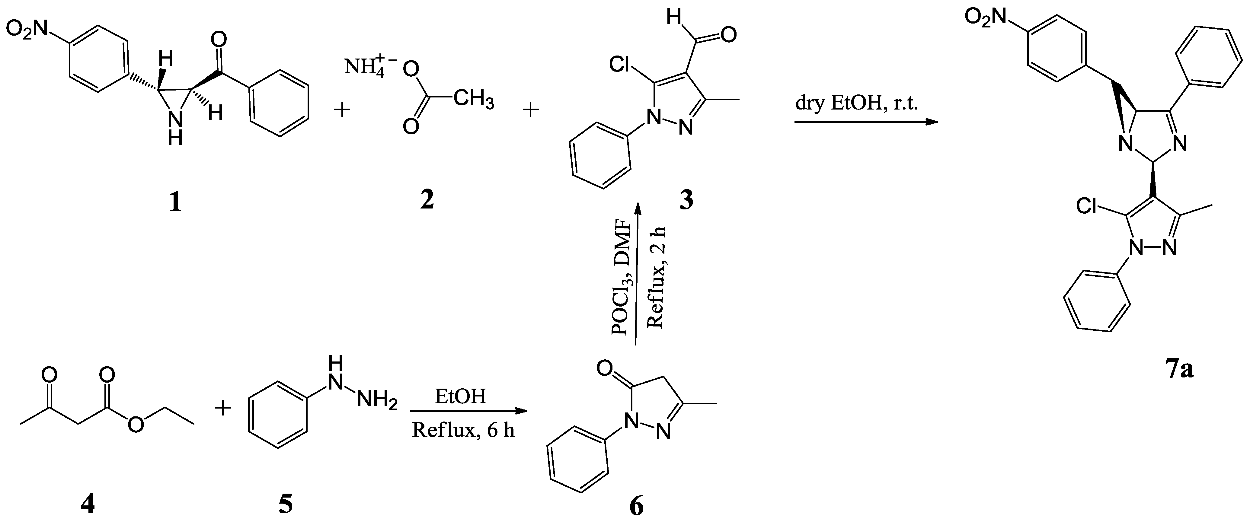 2-(5-Chloro-3-methyl-1-phenyl-1H-pyrazol-4-yl)-6-(4-nitrophen­yl)-4-phenyl-1,3-diazabicyclo[3.1. ...