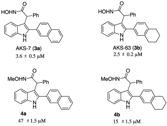 Methylation of 2-Aryl-2-(3-indolyl)acetohydroxamic Acids and Evaluation ...
