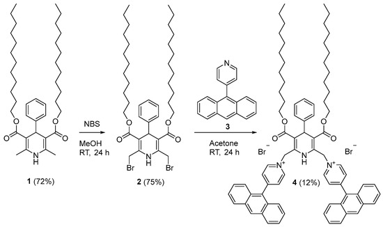 1,1′-{[3,5-Bis((dodecyloxycarbonyl)-4-phenyl-1,4-dihydropyridine-2,6-diyl]bis(methylene)}bis[4 ...