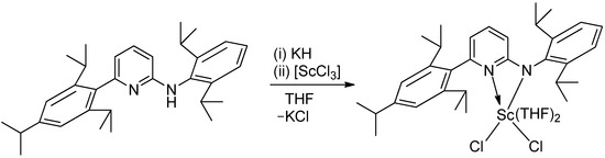 The Synthesis and Structure of Scandium Dichloride of Sterically ...