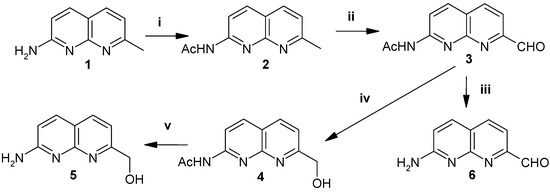 Simple and Efficient Synthesis of 2,7-Difunctionalized-1,8-Naphthyridines