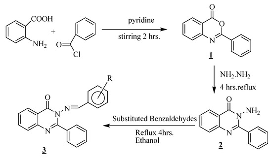 Antibacterial Activity of Some 3-(Arylideneamino)-2-phenylquinazoline-4(3H)-ones: Synthesis and ...