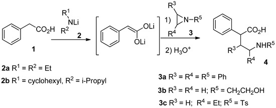 Unexplored Nucleophilic Ring Opening of Aziridines