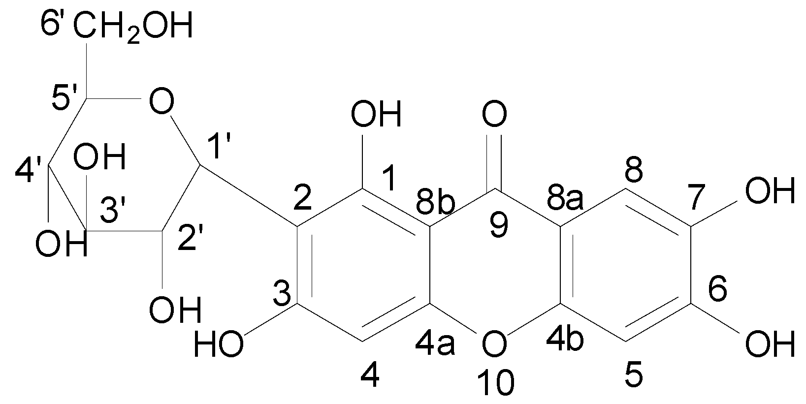 Mangiferin, an Anti-HIV-1 Agent Targeting Protease and Effective ...