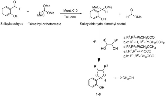 Synthesis and Biological Activity of New 1,3-Dioxolanes as Potential ...