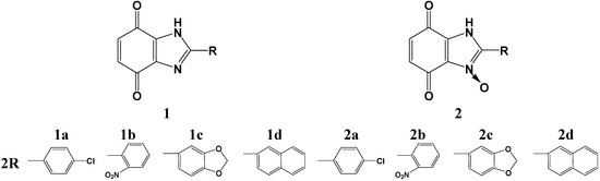 Biological Evaluation of the Activity of Some Benzimidazole-4,7-dione Derivatives