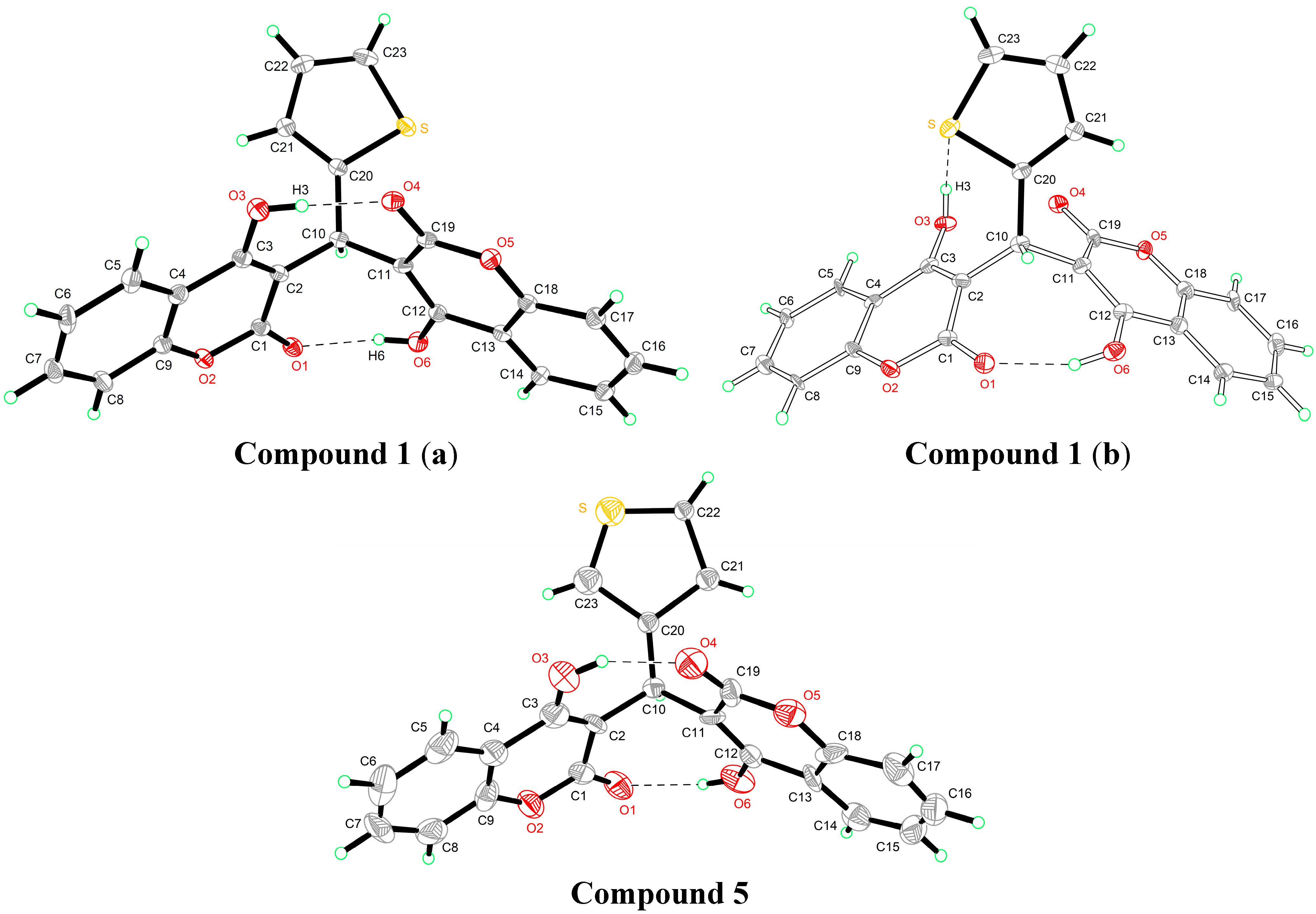 Molecules | Free Full-Text | New Biscoumarin Derivatives: Synthesis, Crystal Structure ...