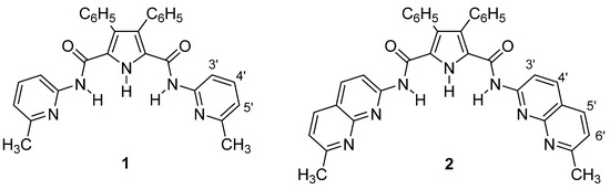 Pyrrole-Pyridine and Pyrrole-Naphthyridine Hosts for Anion Recognition
