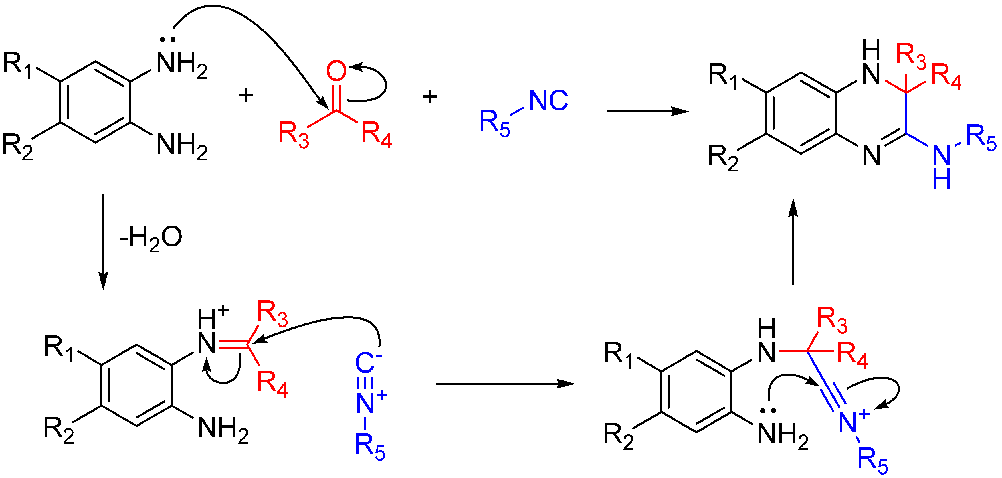 Isocyanide-Based Multicomponent Reactions for the Synthesis of Heterocycles