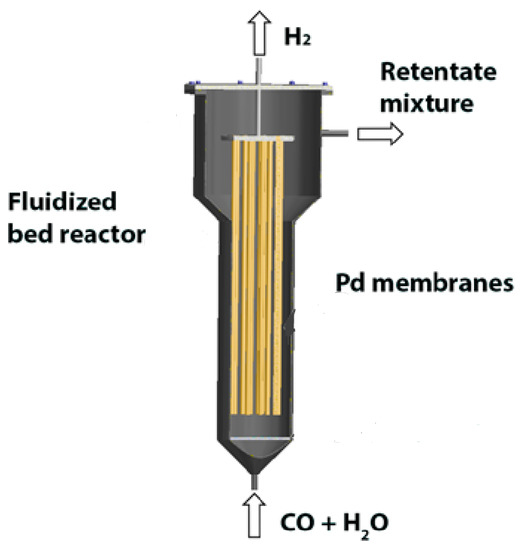 Fluidized Bed Membrane Reactors for Ultra Pure H2 Production—A Step ...