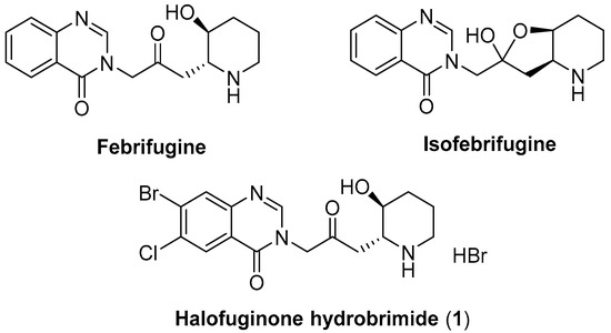 A Novel Synthesis of the Efficient Anti-Coccidial Drug Halofuginone ...