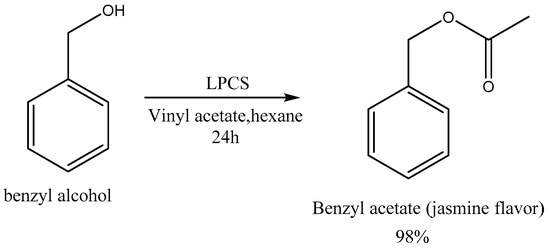 Synthesis of Benzyl Acetate Catalyzed by Lipase Immobilized in Nontoxic ...
