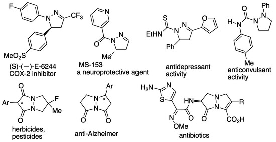 Molecules | Free Full-Text | Synthesis of Non-Racemic Pyrazolines and ...