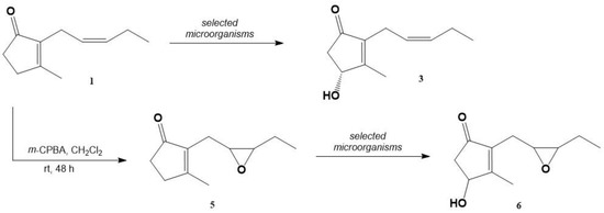 Novel Hydroxy- and Epoxy-cis-Jasmone and Dihydrojasmone Derivatives ...