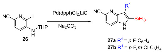Metal-Catalyzed Cross-Coupling Reactions on Azaindole Synthesis and ...