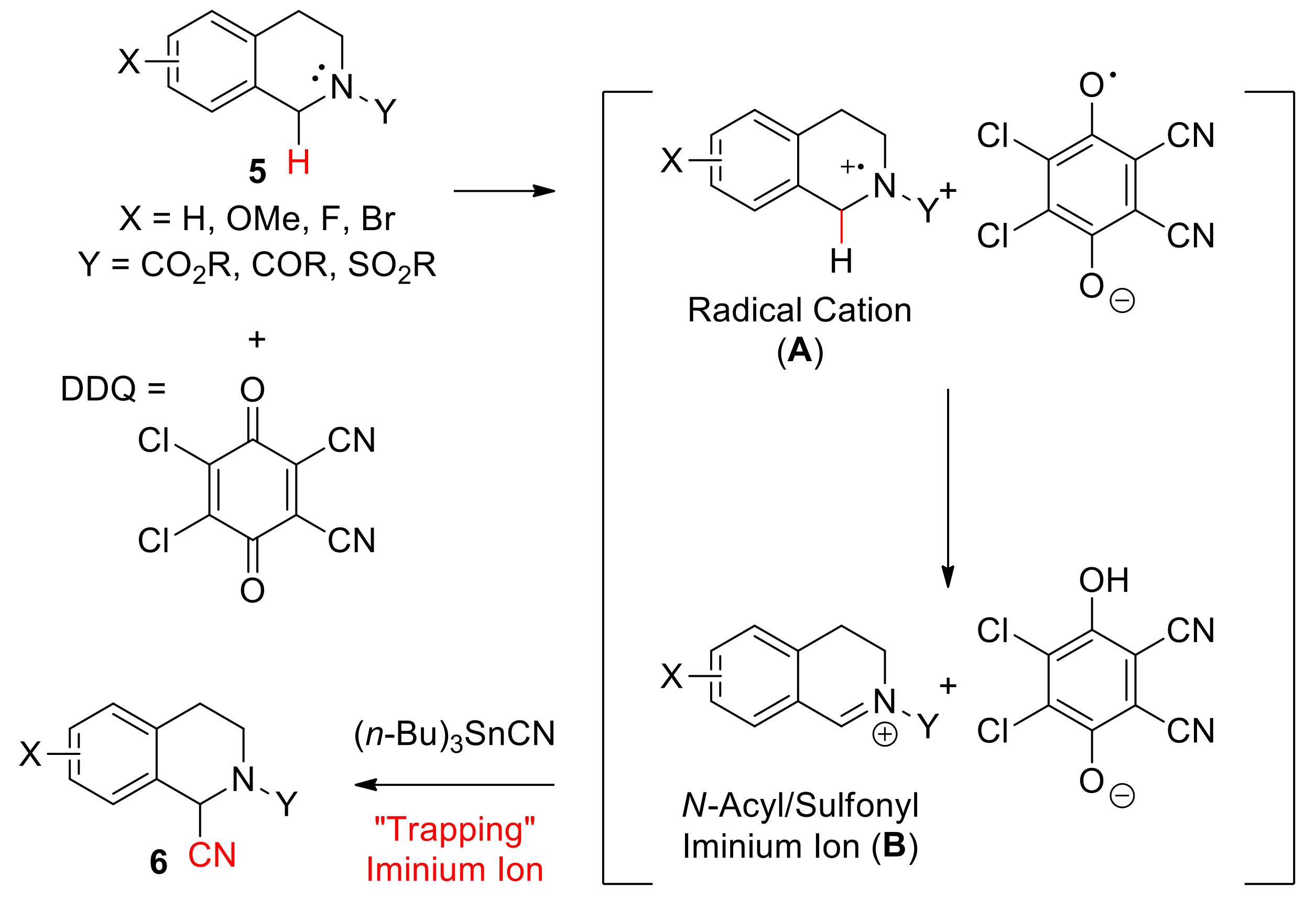 DDQ-Promoted Mild and Efficient Metal-Free Oxidative α-Cyanation of N ...