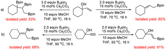 Recent Synthesis Developments of Organoboron Compounds via Metal-Free ...