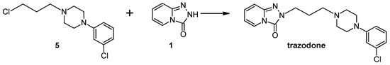 Microwave-Assisted Synthesis of Trazodone and Its Derivatives as New 5 ...