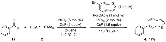 Nickel-Catalyzed Decarbonylative Stannylation of Acyl Fluorides under ...