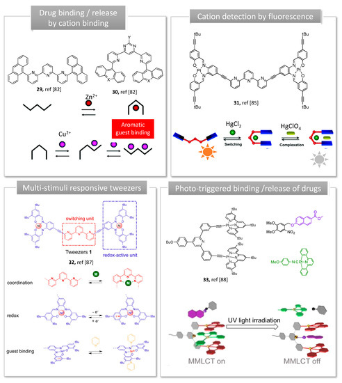 Pharmaceutical Applications of Molecular Tweezers, Clefts and Clips