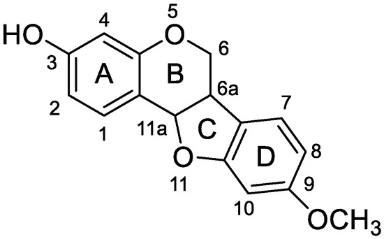 Metabolites of Medicarpin and Their Distributions in Rats