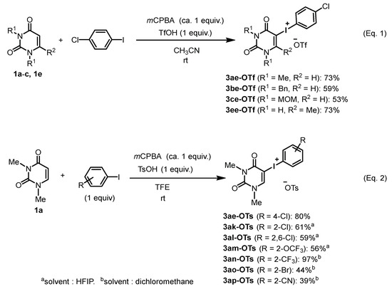 Molecules | Special Issue : Advances in the Chemistry of Hypervalent ...