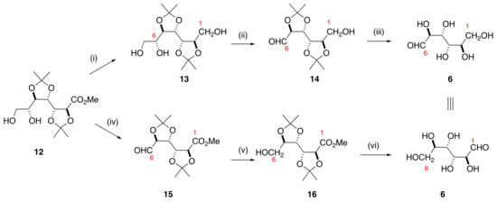 d-Idose, d-Iduronic Acid, and d-Idonic Acid from d-Glucose via Seven ...