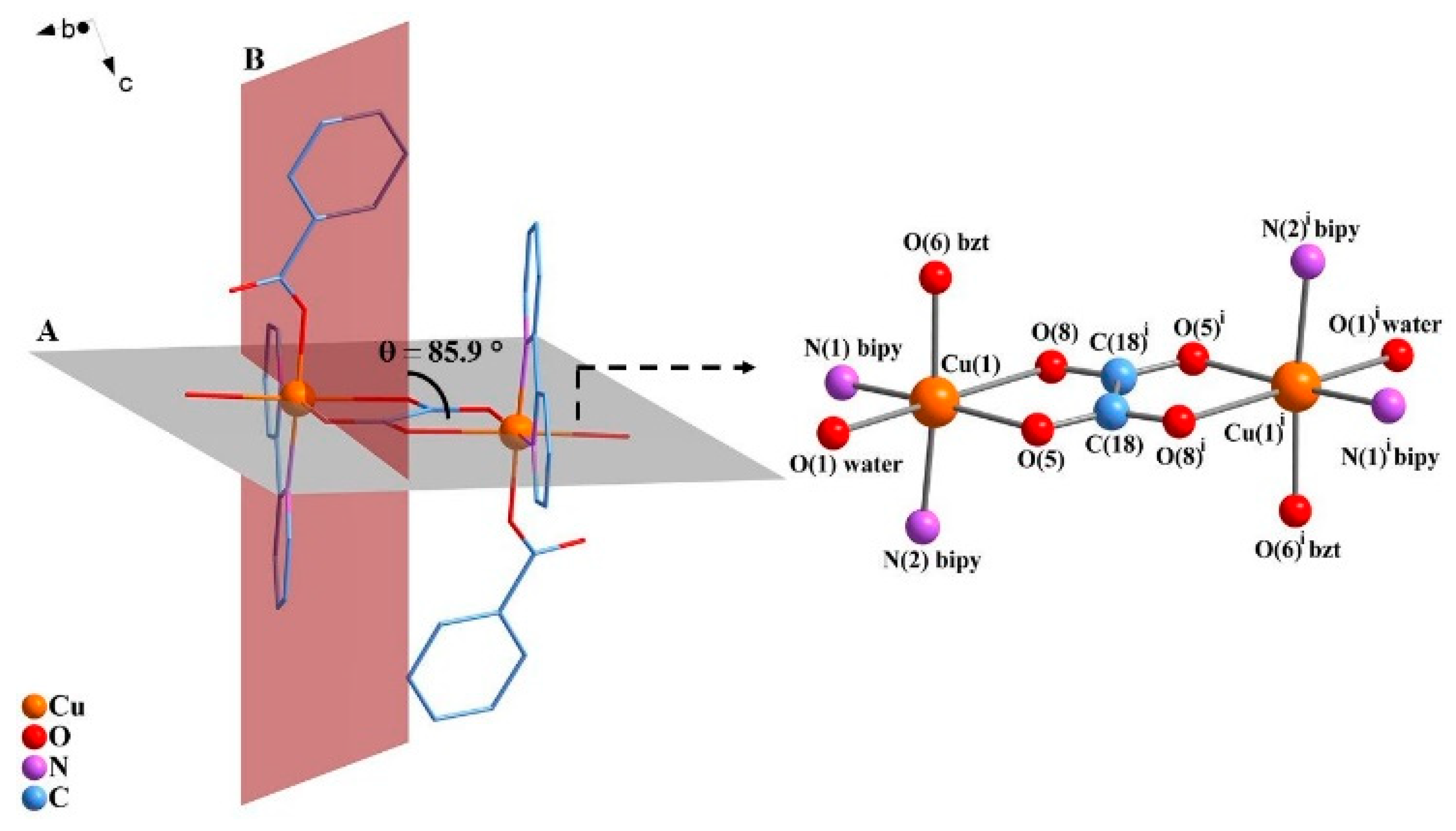 An Oxalate-Bridged Copper(II) Complex Combining Monodentate Benzoate, 2 ...