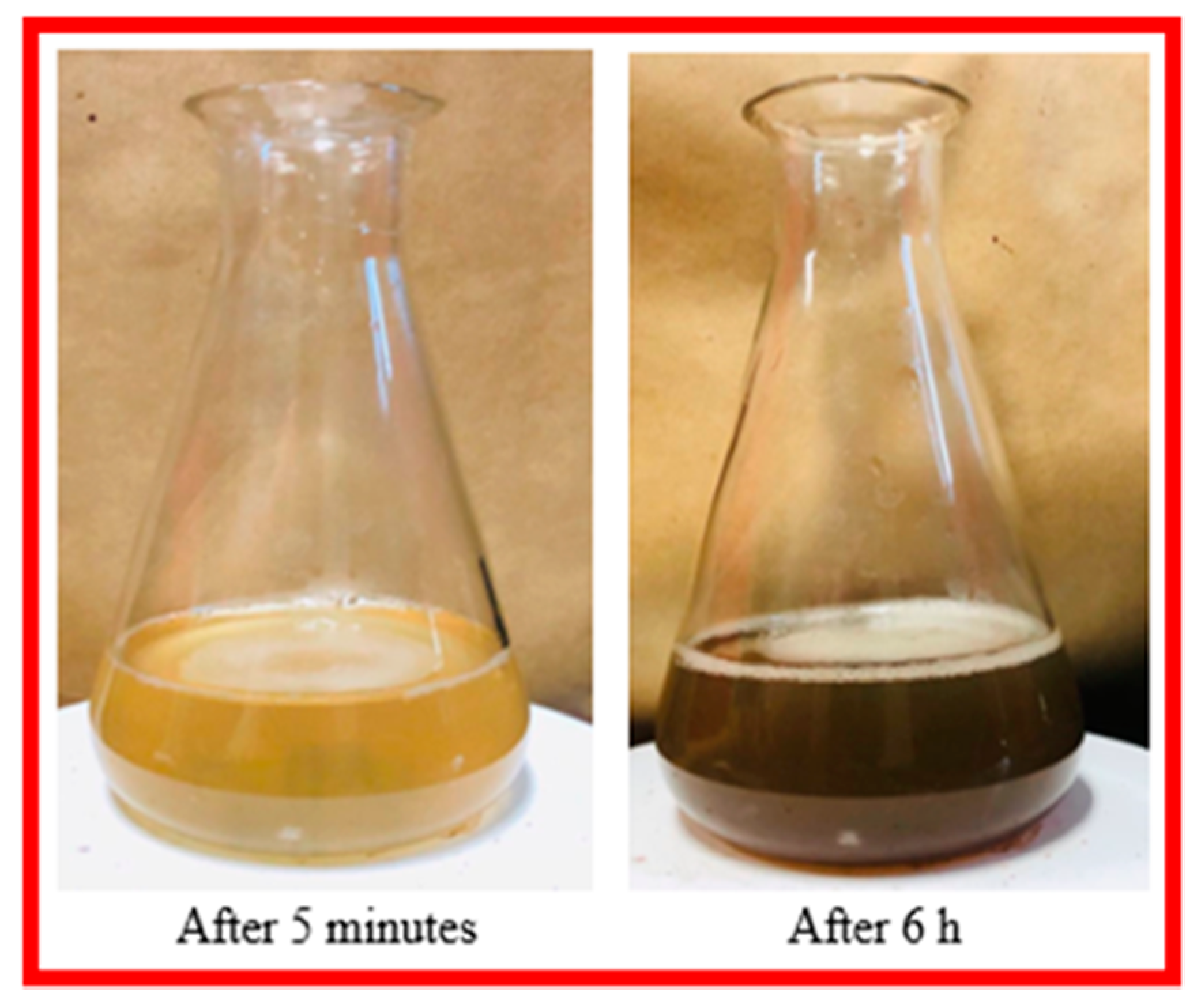 Silver Nitrate Solution Color